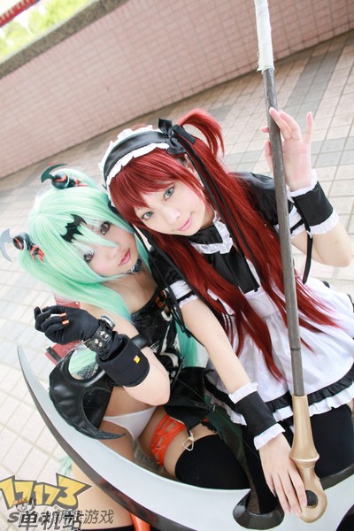 良莠不齐《女王之刃》多角色cosplay__17173.com中国游戏门户站