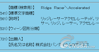 PSP NBGI注册新商标！《山脊赛车》最新作即将来临？__17173.com中国游戏门户站