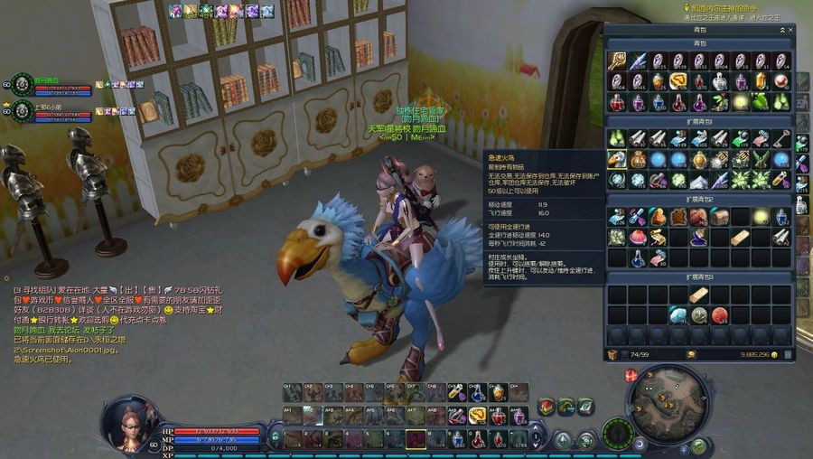 六区天族第一个无限制火鸟坐骑--永恒之塔-Aion--17173中国网络游戏第一门户网站