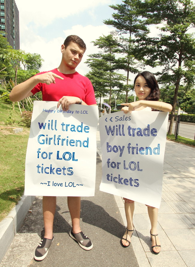 LOL狂欢盛典一票难求 老外求票有绝招_17173英雄联盟专区_中国游戏第一门户站