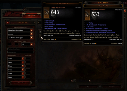 1.08补丁PTR拍卖行信息对比功能存在BUG_暗黑3官网合作专区_17173.com中国游戏第一门户站