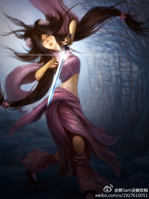 玩家写意手绘：昆仑雪原上愤怒的可人_剑网3_17173剑网3官网合作专区_17173.com中国游戏第一门户站