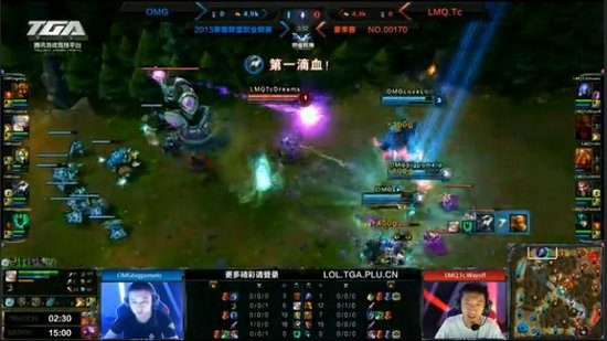夏季赛第二周：OMG战胜LMQ彰显王者风范_17173英雄联盟专区_中国游戏第一门户站