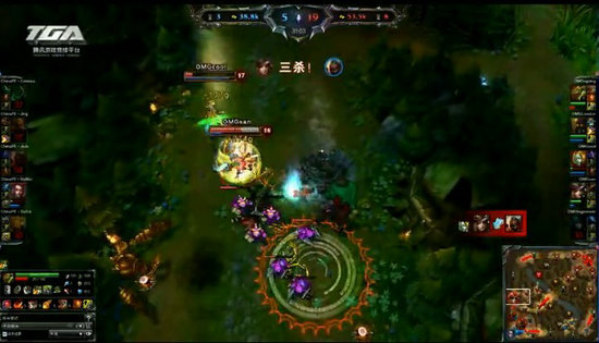 夏季赛第三周：亮眼打野掘墓OMG拿下PE_17173英雄联盟专区_中国游戏第一门户站