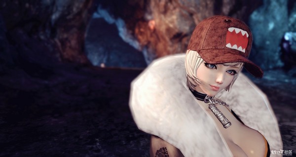 玩家自制剑灵超酷的domo鸭舌帽头饰_17173剑灵