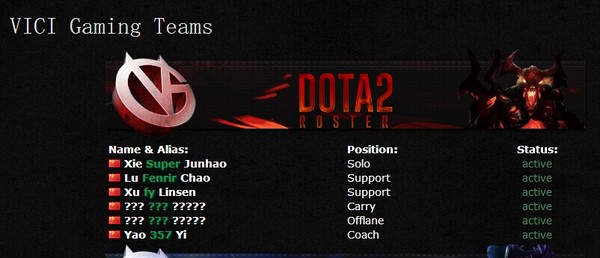 VG战队显示Sylar已离开 或重回老东家LGD_DOTA2_17173.com中国游戏门户站