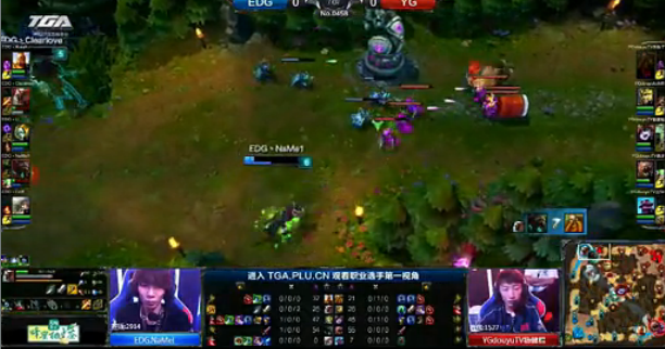 长江后浪推前浪：7月28日LPLYG vs EDG_17173英雄联盟专区_中国游戏第一门户站